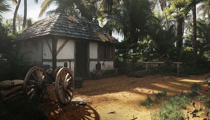 3D scene Jungle 3D model | CGTrader