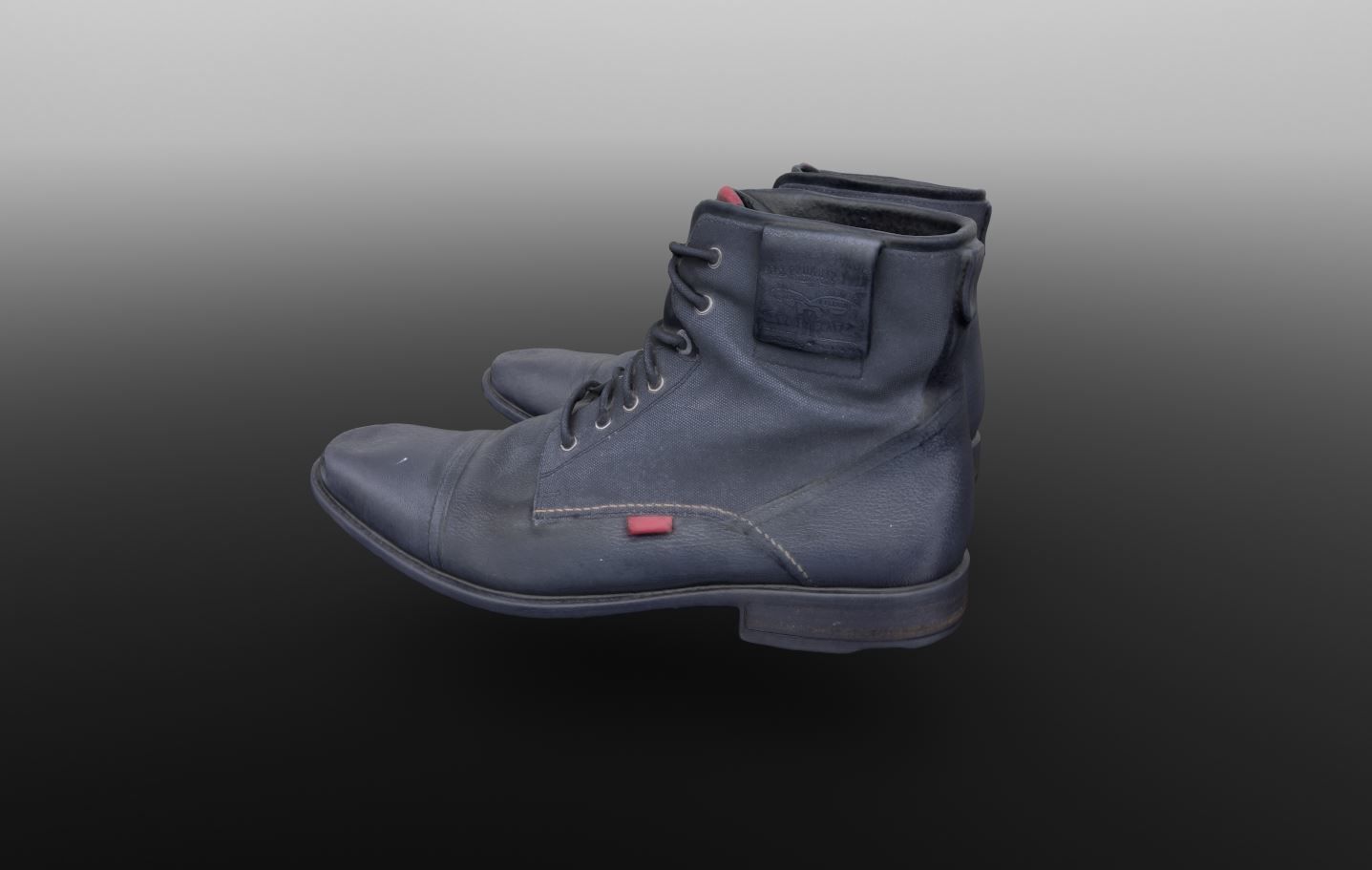 3D model Ankle Boot Full 3D Scan for Unreal Unity Reallusion FBX 3D ...