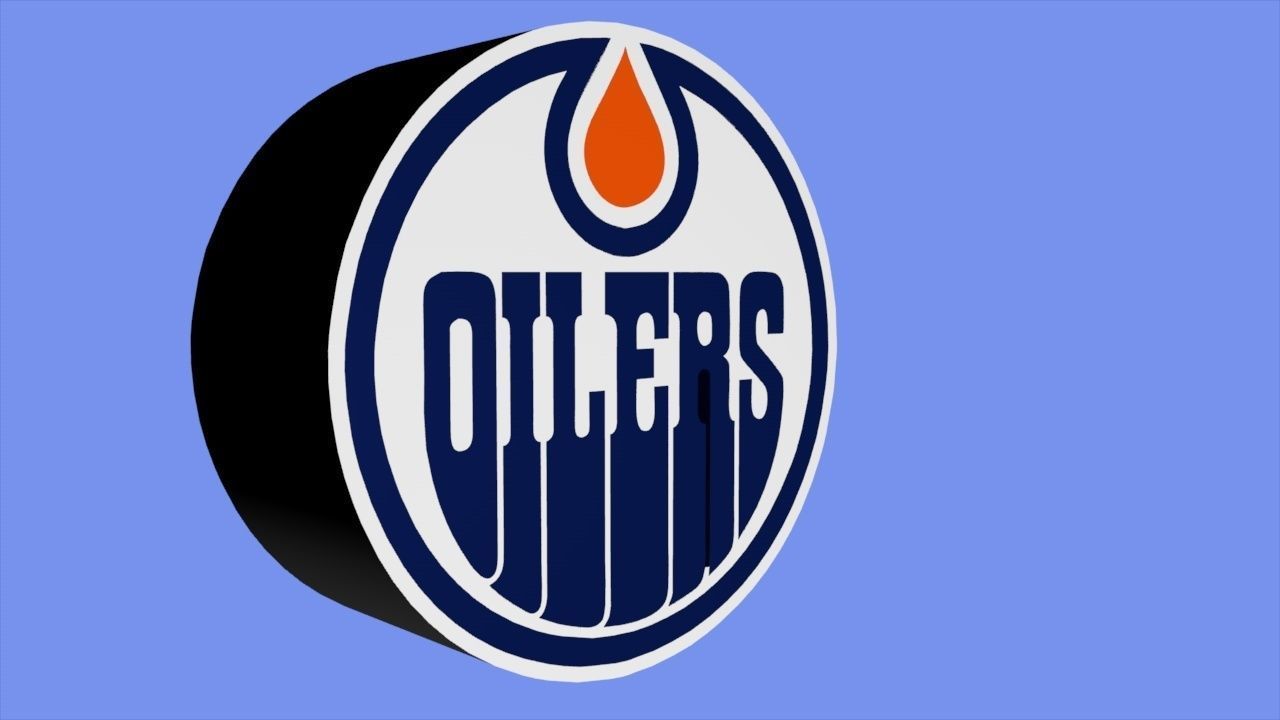 Edmonton Oilers Team Logo 3D model | CGTrader