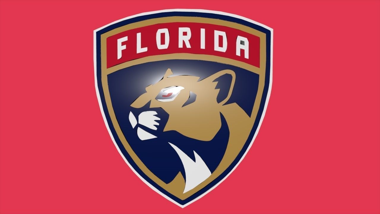 Florida Panthers Team Logo 3D model | CGTrader