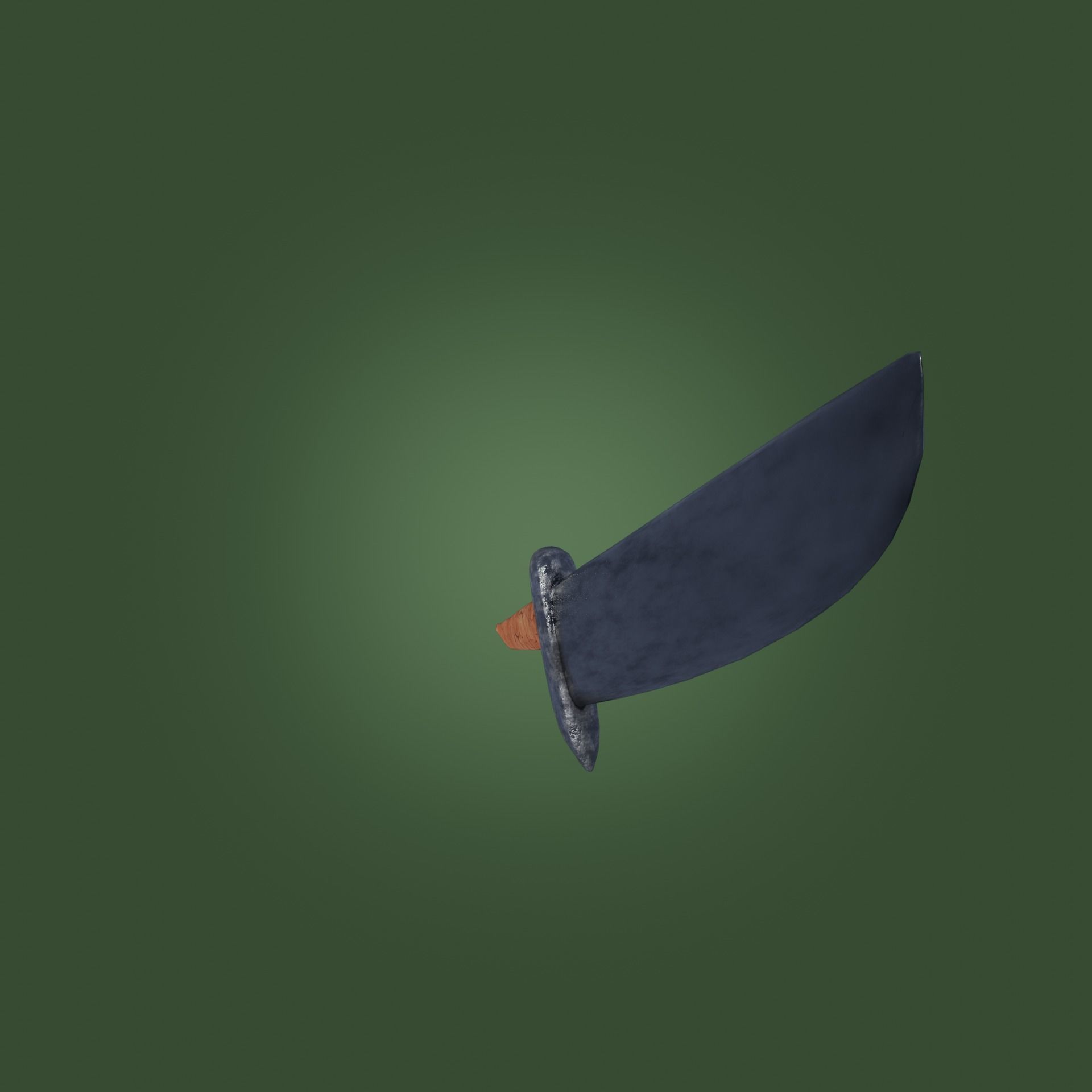 3D model Low quality model of low quality sword PBR low-poly game ready ...