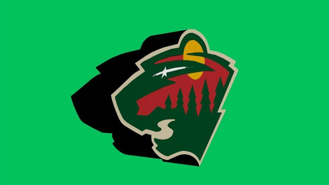 Minnesota Wild Team Logo 3D model | CGTrader