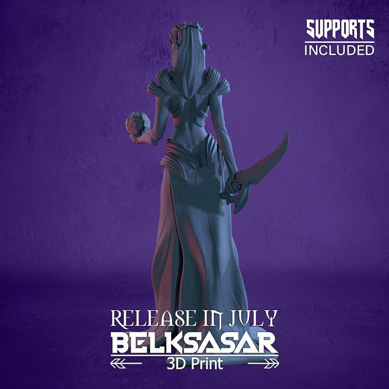 Cultist Female 3D model 3D printable | CGTrader
