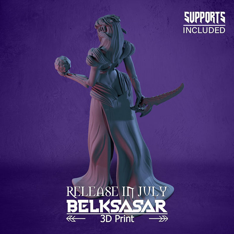 Cultist Female 3D model 3D printable | CGTrader