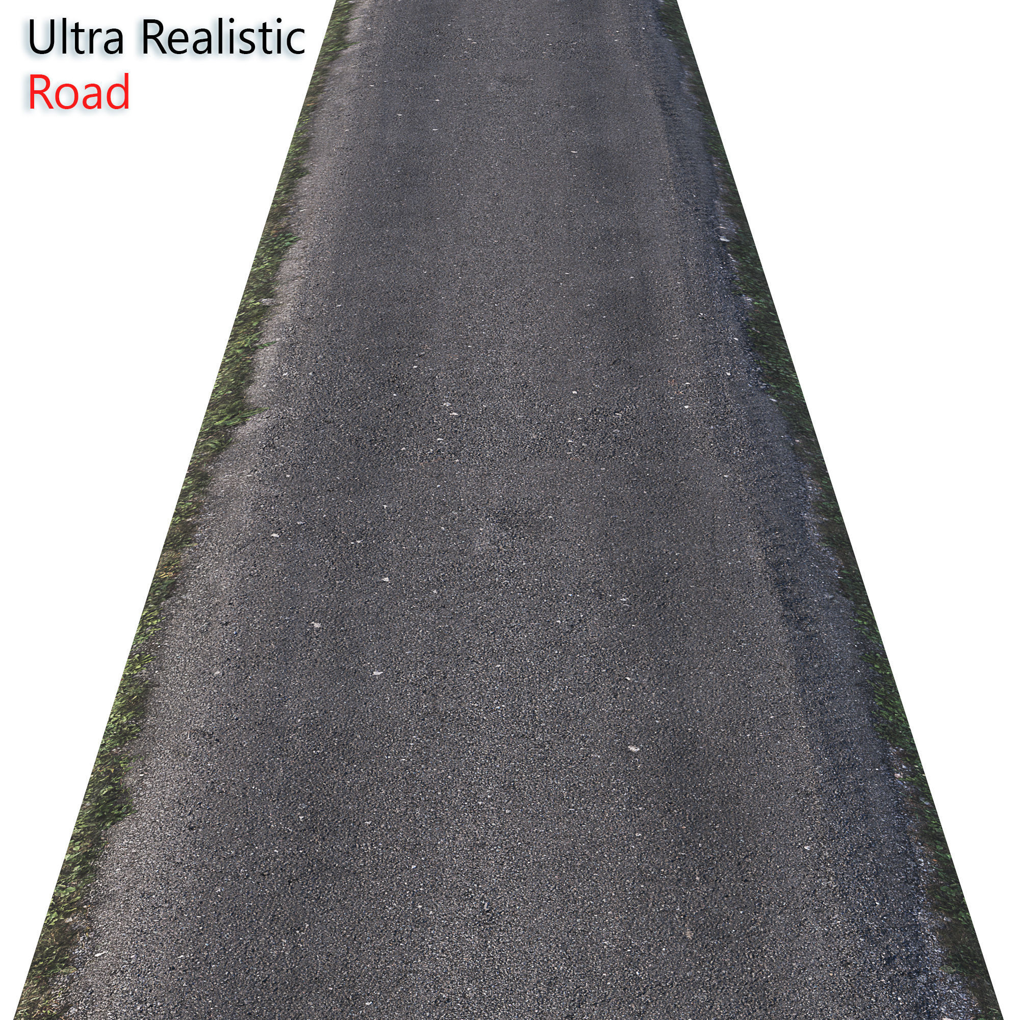 Ultra realistic Asphalt road HQ 3D model | CGTrader
