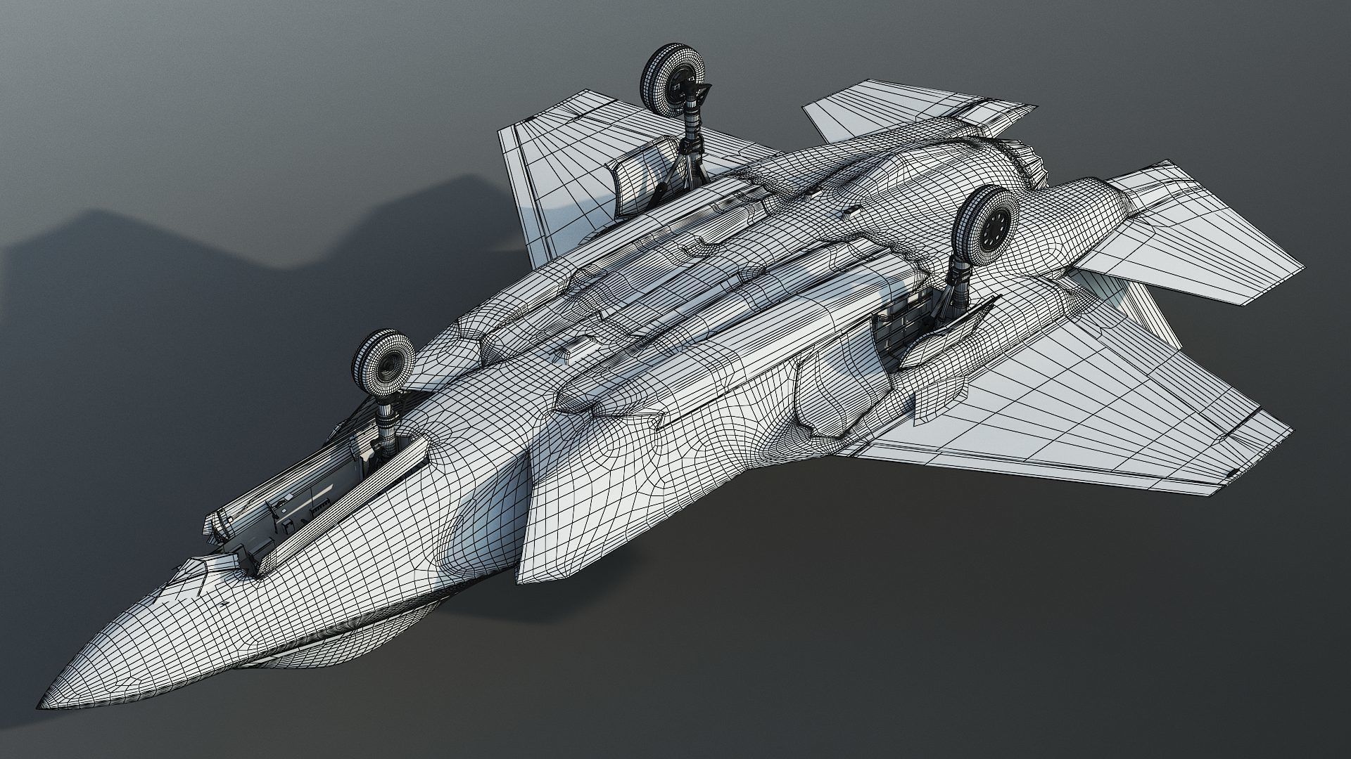 Lockheed Martin F-35A Lightning II rigged 3D model rigged | CGTrader