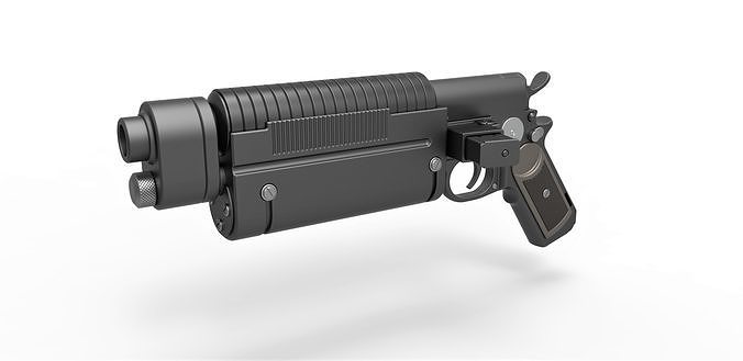 Bryar Pistol K-16 from the game Star Wars Battlefront 3D model | CGTrader