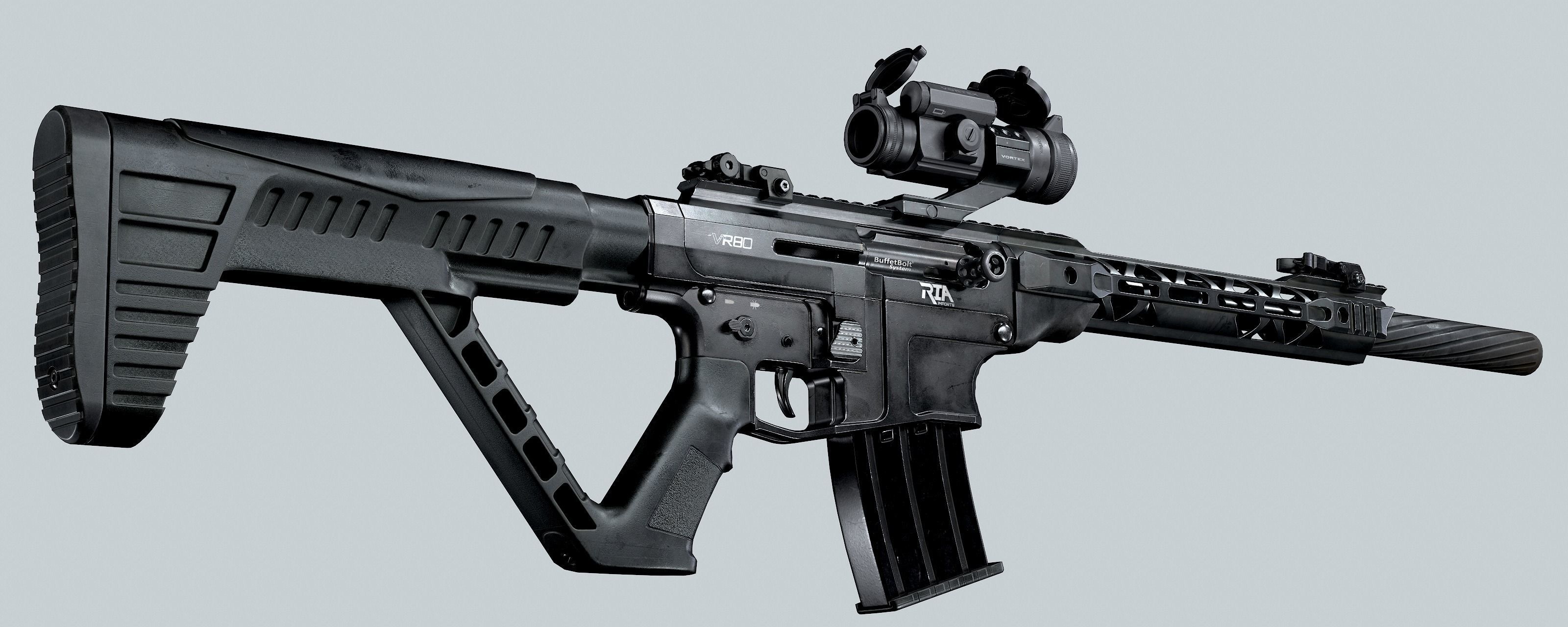 3D model RIA VR80 shotgun VR / AR / low-poly | CGTrader