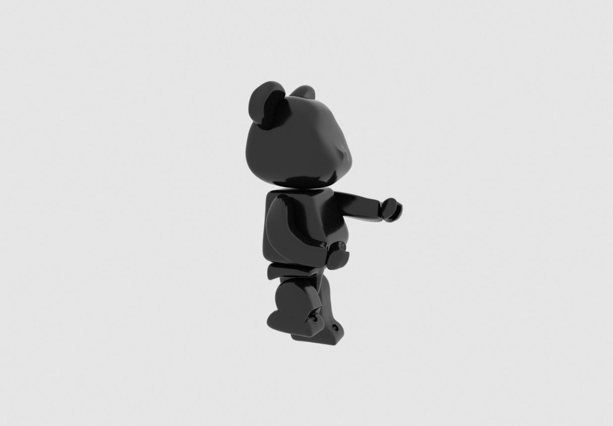 rigged bear brick 3D model rigged | CGTrader