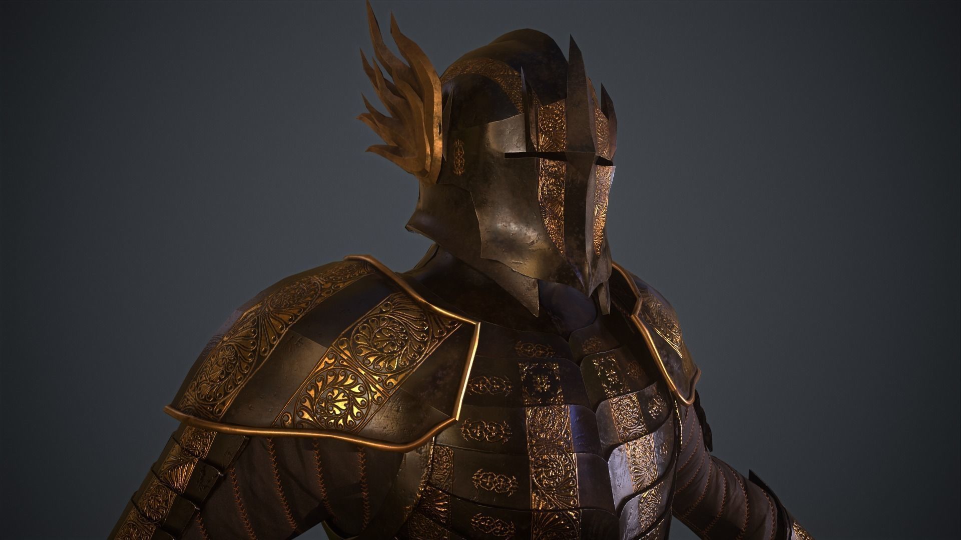 3D model Royal Armor VR / AR / low-poly | CGTrader