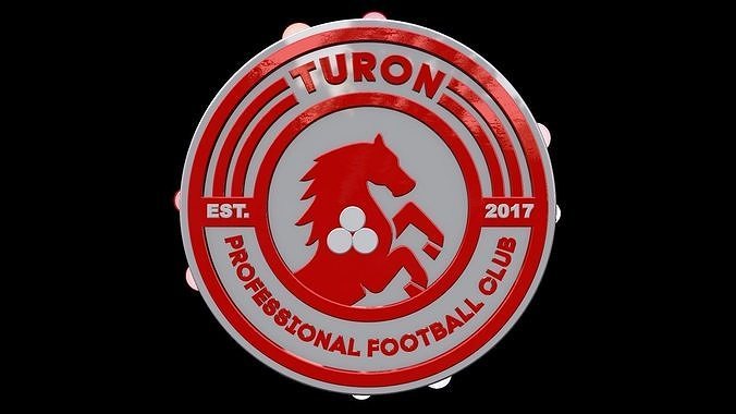 PFC TURON LOGO UZBEKISTAN YAYPAN 3D model | CGTrader