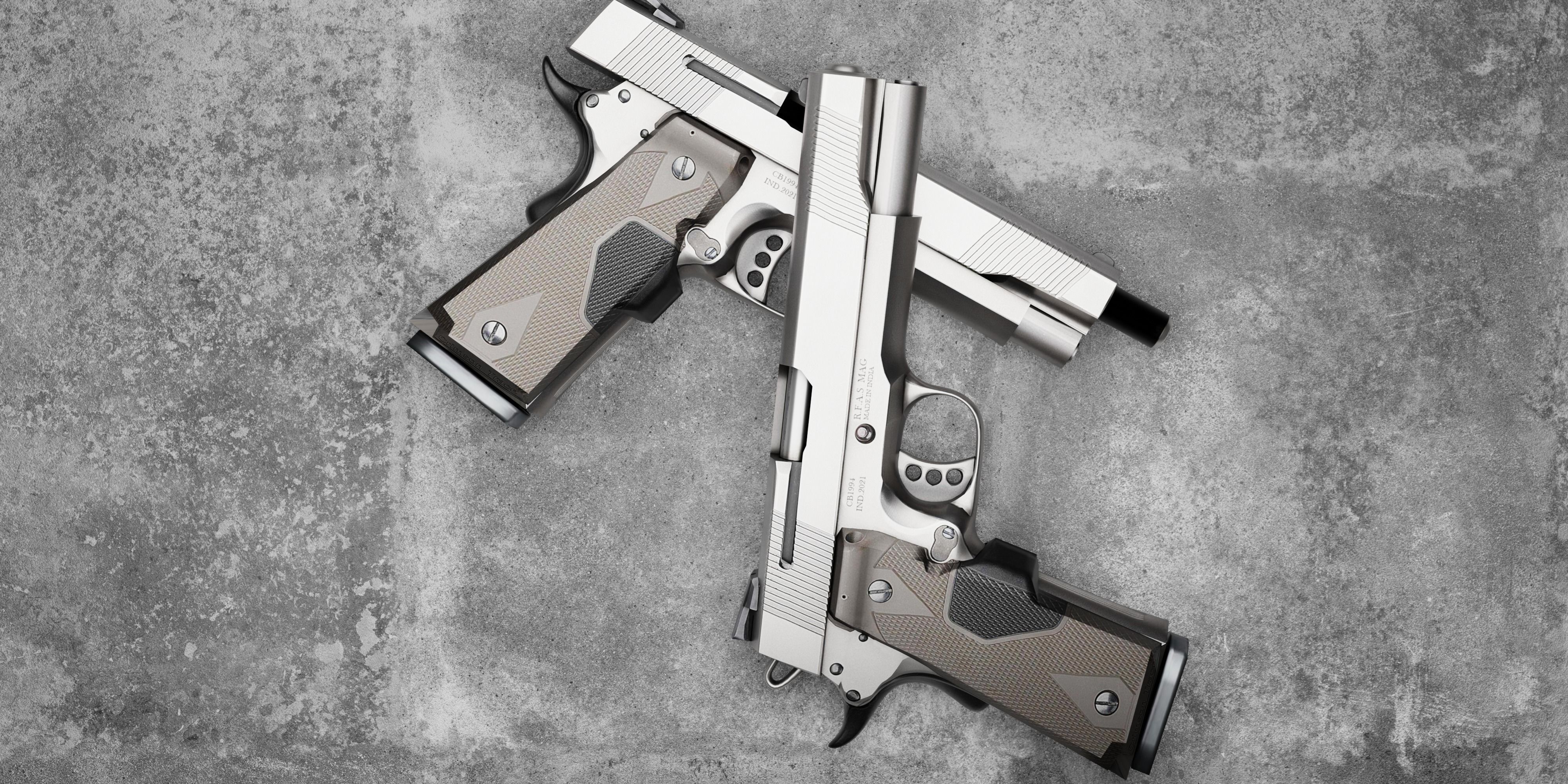 Best Realistic Pistol Gun 3D model animated | CGTrader