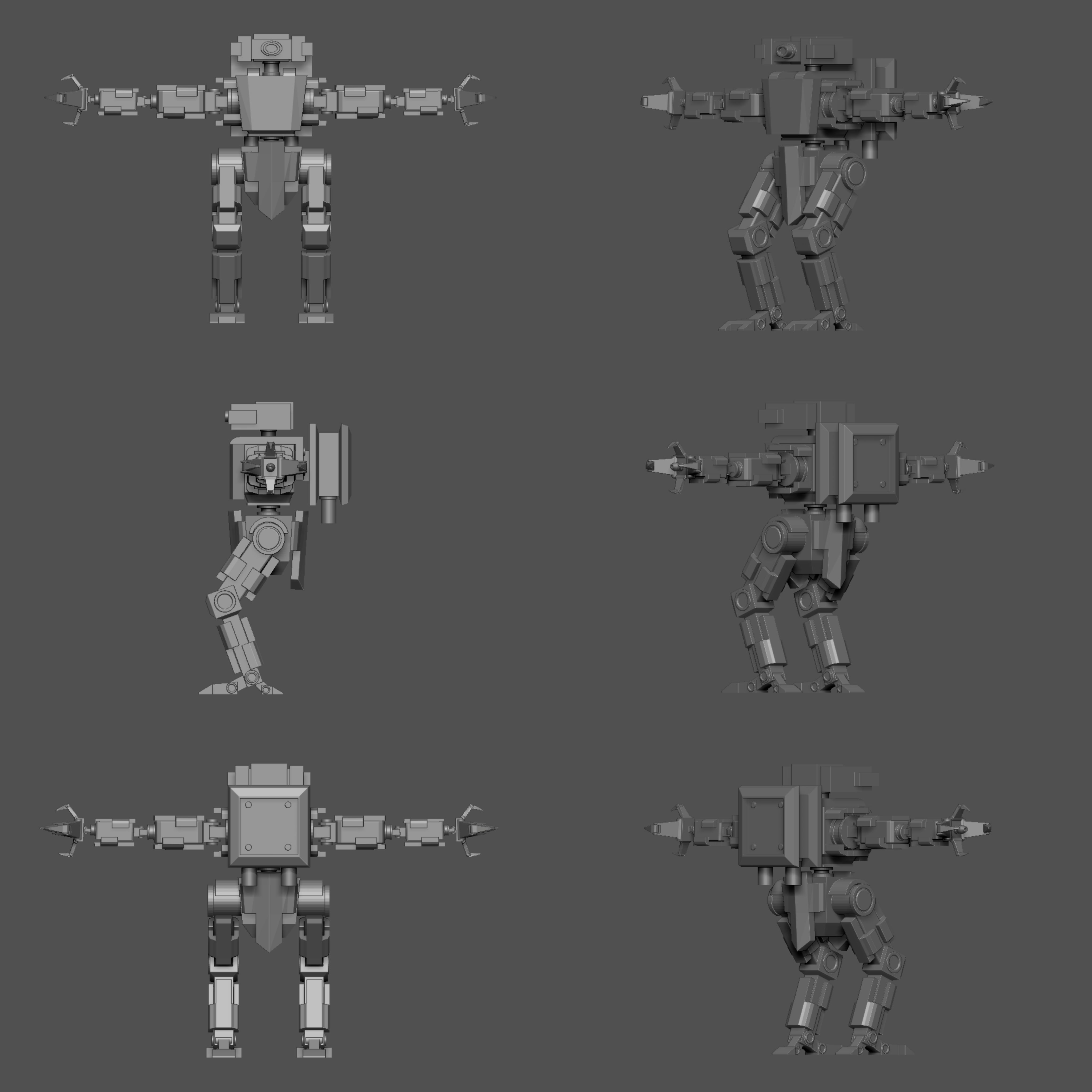 3D model Stylized Robot VR / AR / low-poly | CGTrader