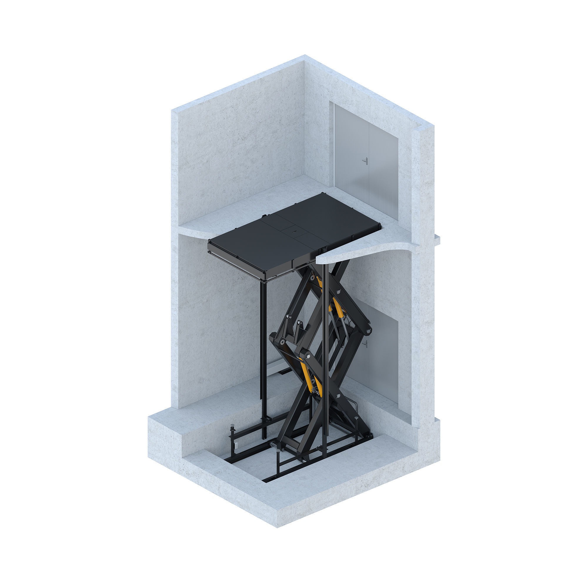 Lift Interbalt 5000kg 3D model | CGTrader
