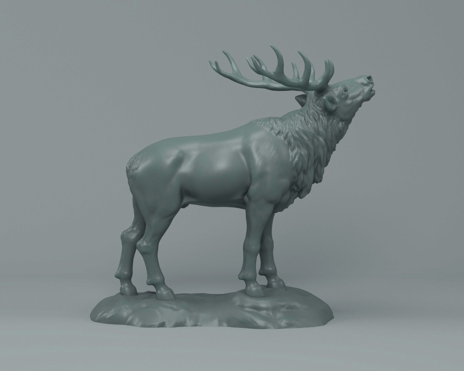 Red Deer 3D model 3D printable | CGTrader