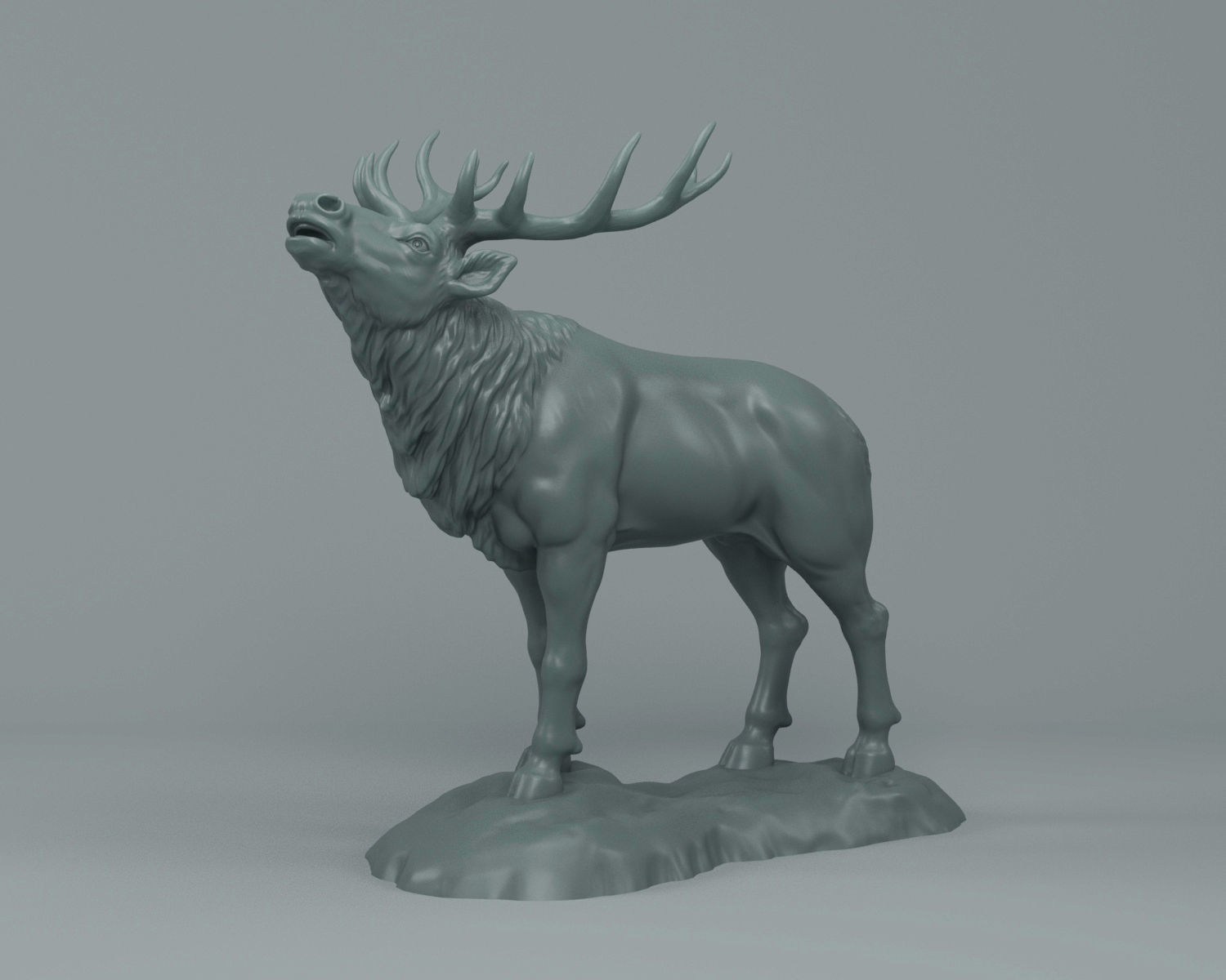 Red Deer 3D model 3D printable | CGTrader