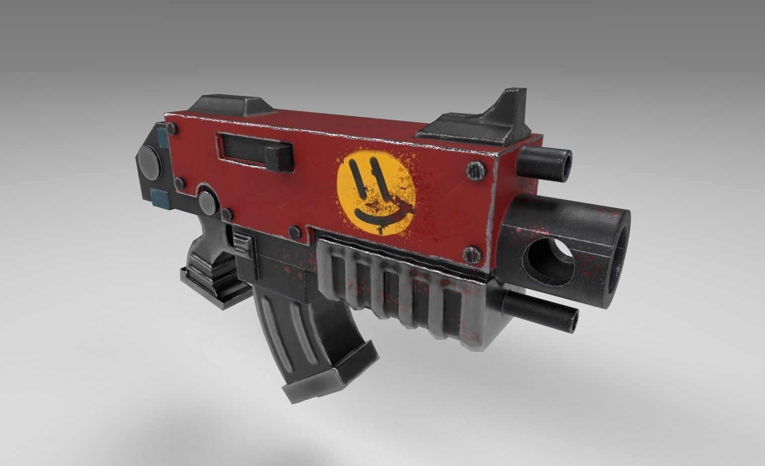 3D model Space Marine Bolter VR / AR / low-poly | CGTrader