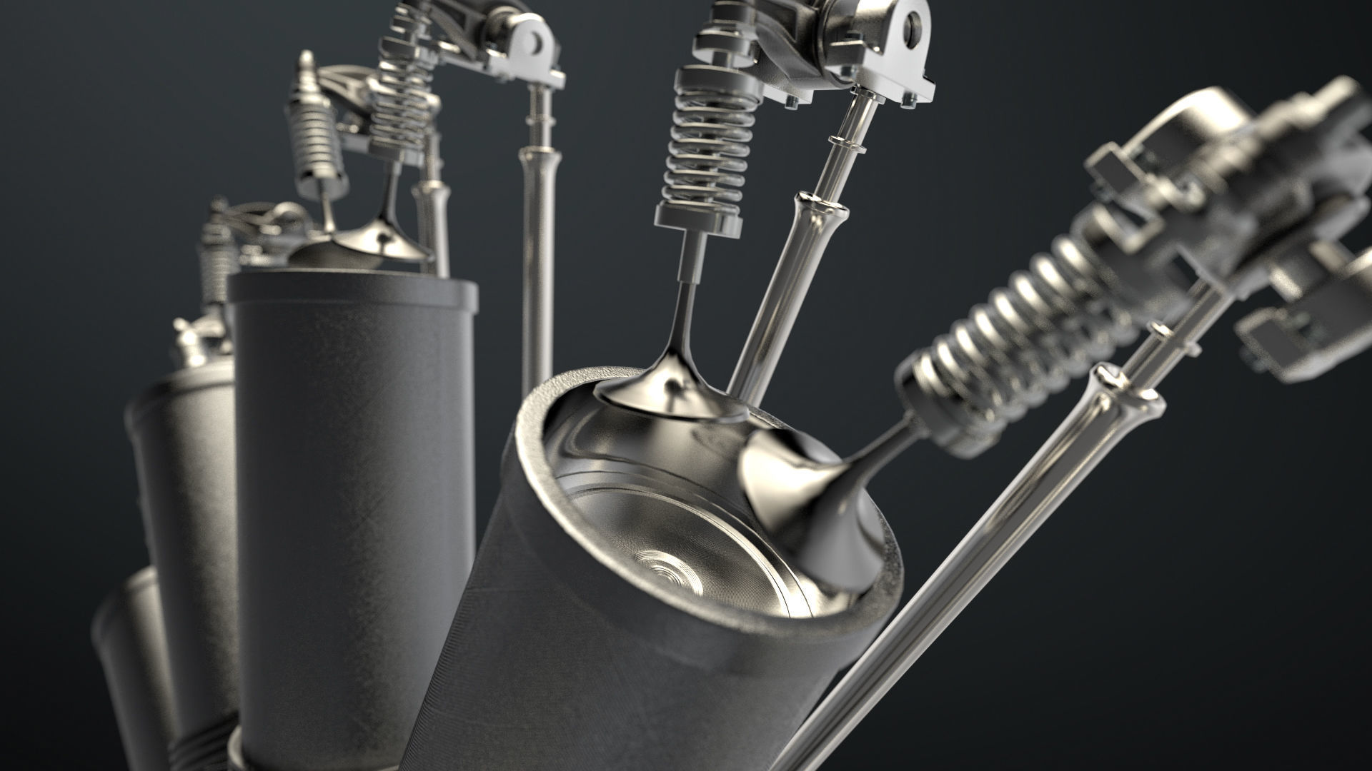 AirCraft Engine 3D model animated rigged | CGTrader