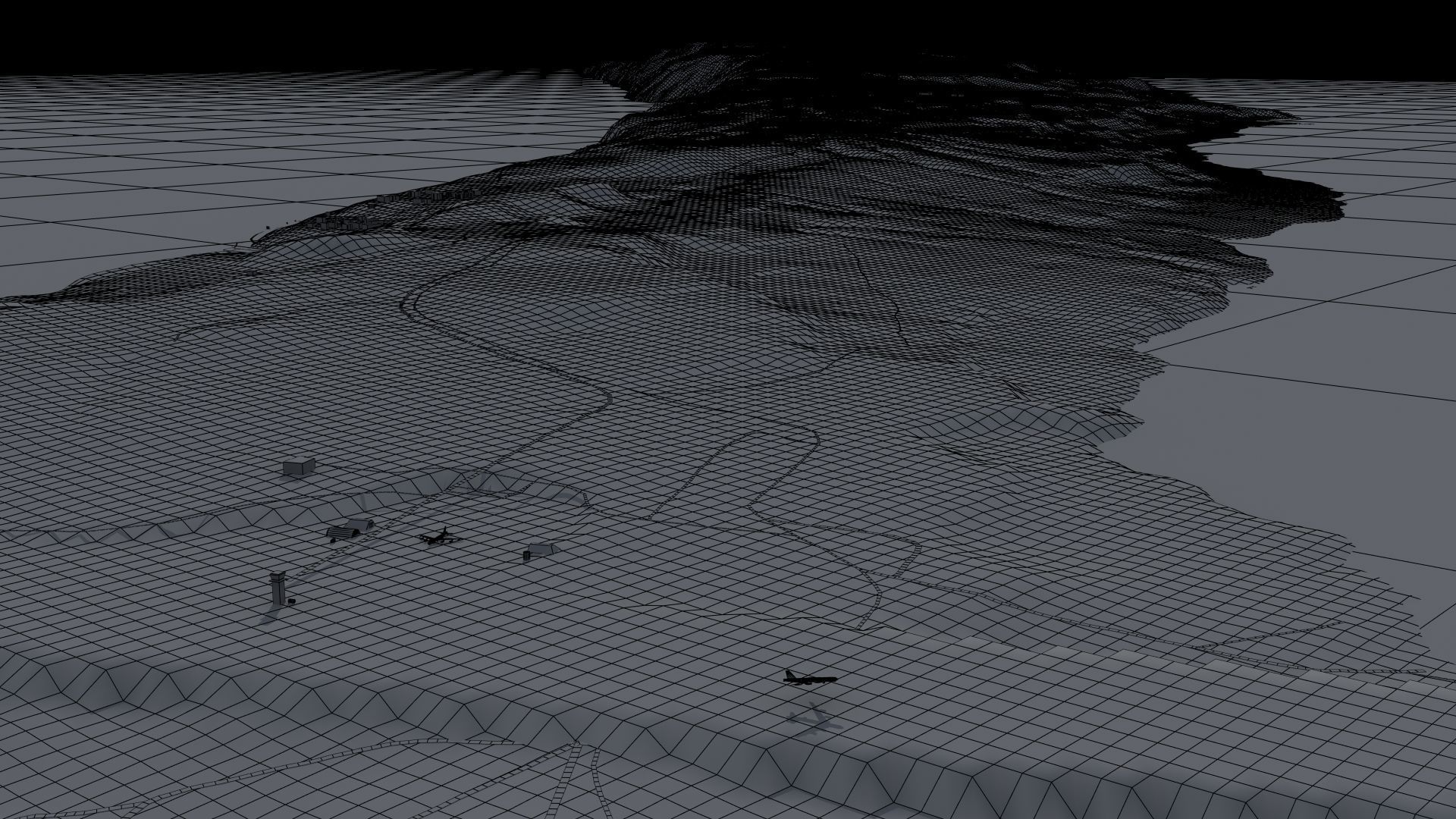 3D model Island Naval Base VR / AR / low-poly | CGTrader
