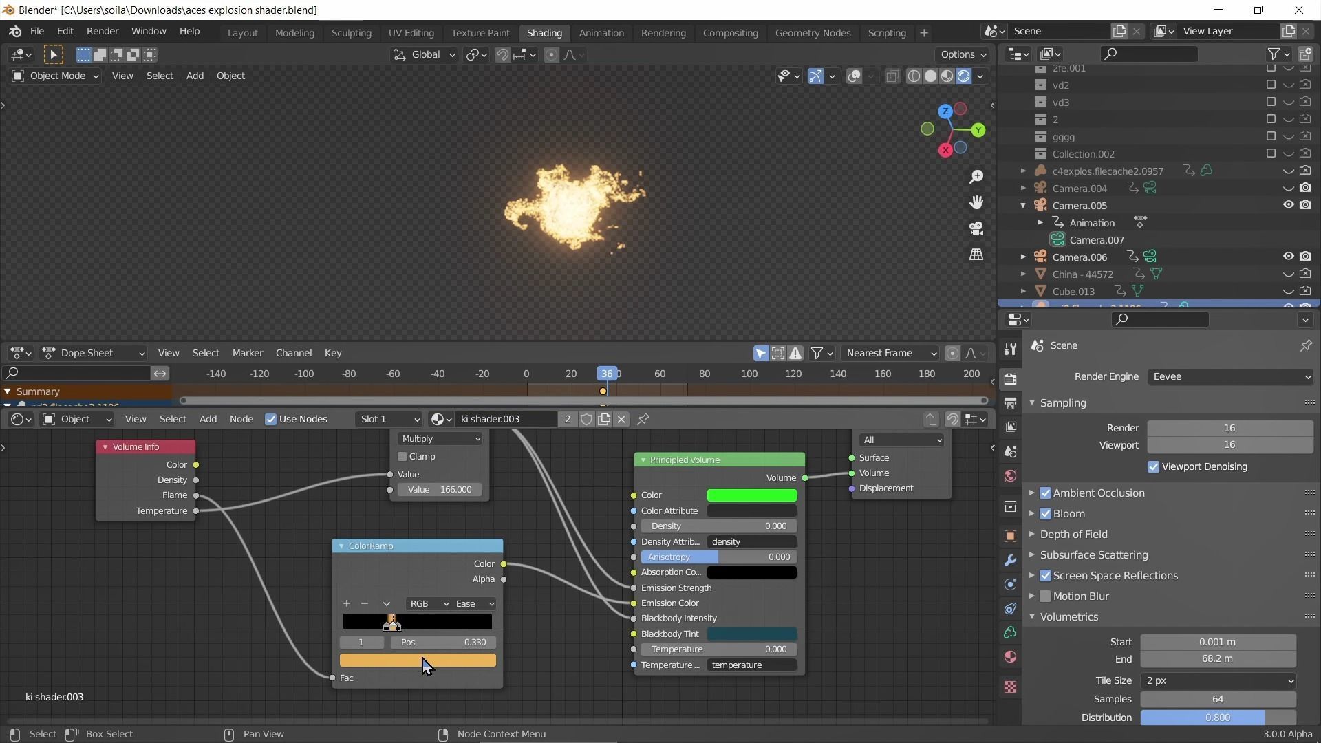 26 VDB FX ELEMENT ANIME STYLE v1 3D model animated | CGTrader