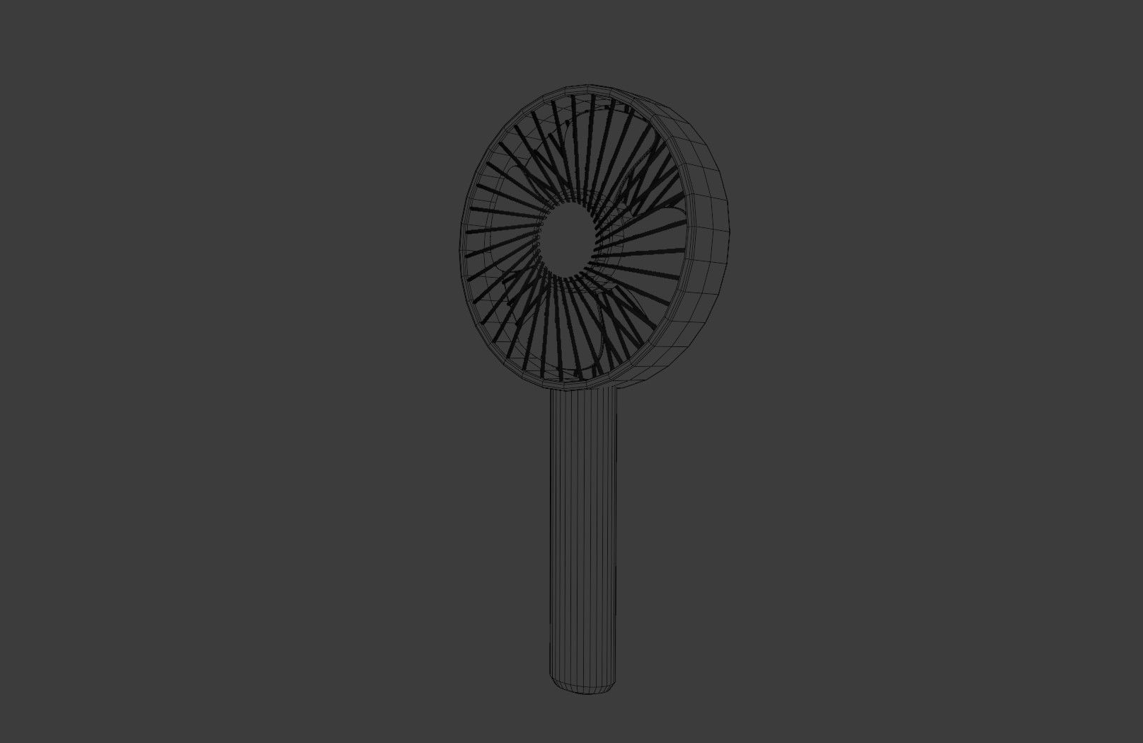 Handheld Fan free 3D model | CGTrader