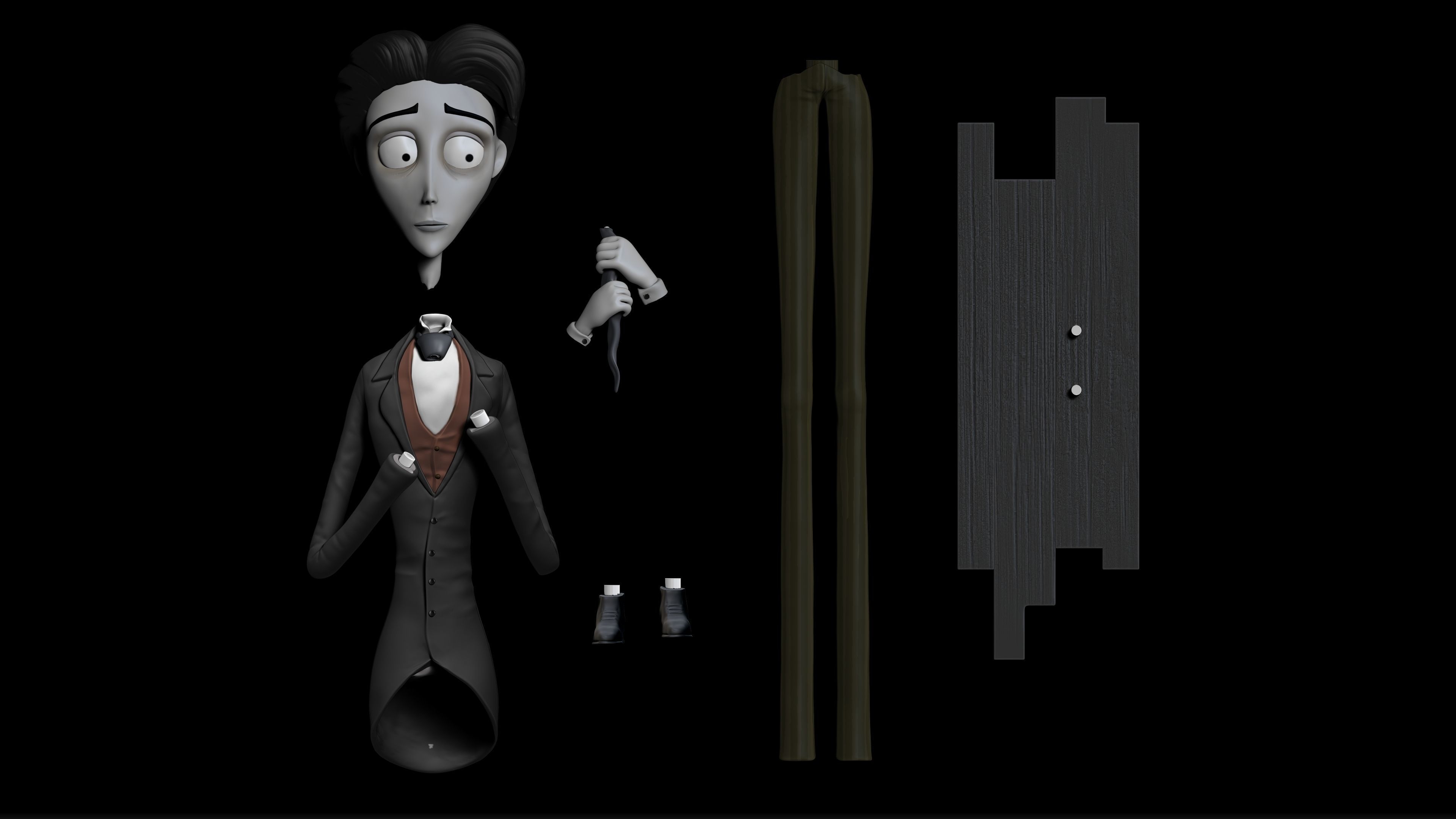 Victor Van Dort - Corpse Bride 3D model 3D printable | CGTrader