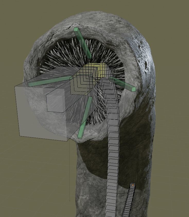 3D model Sandworm From Dune Rigged Sci-fi Character VR / AR / low-poly ...