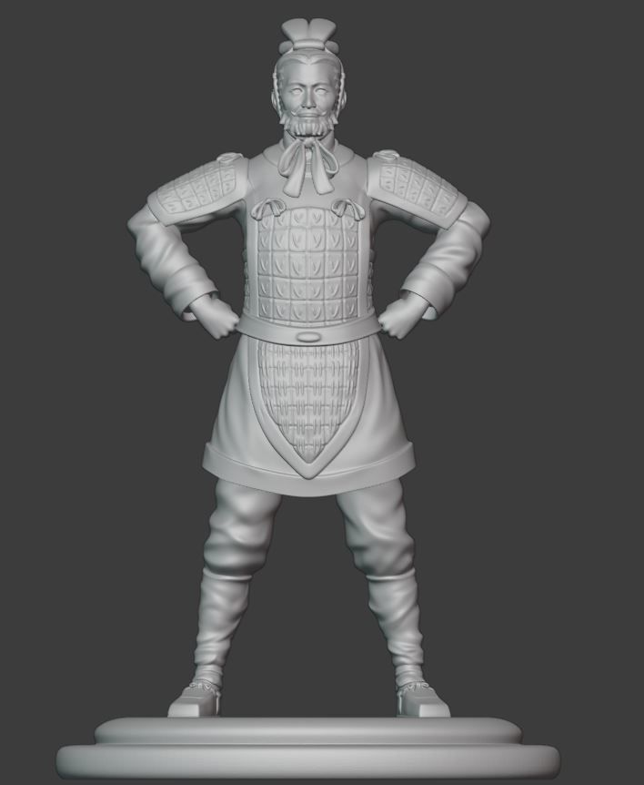 TERRACOTTA ARMY 3D model 3D printable | CGTrader