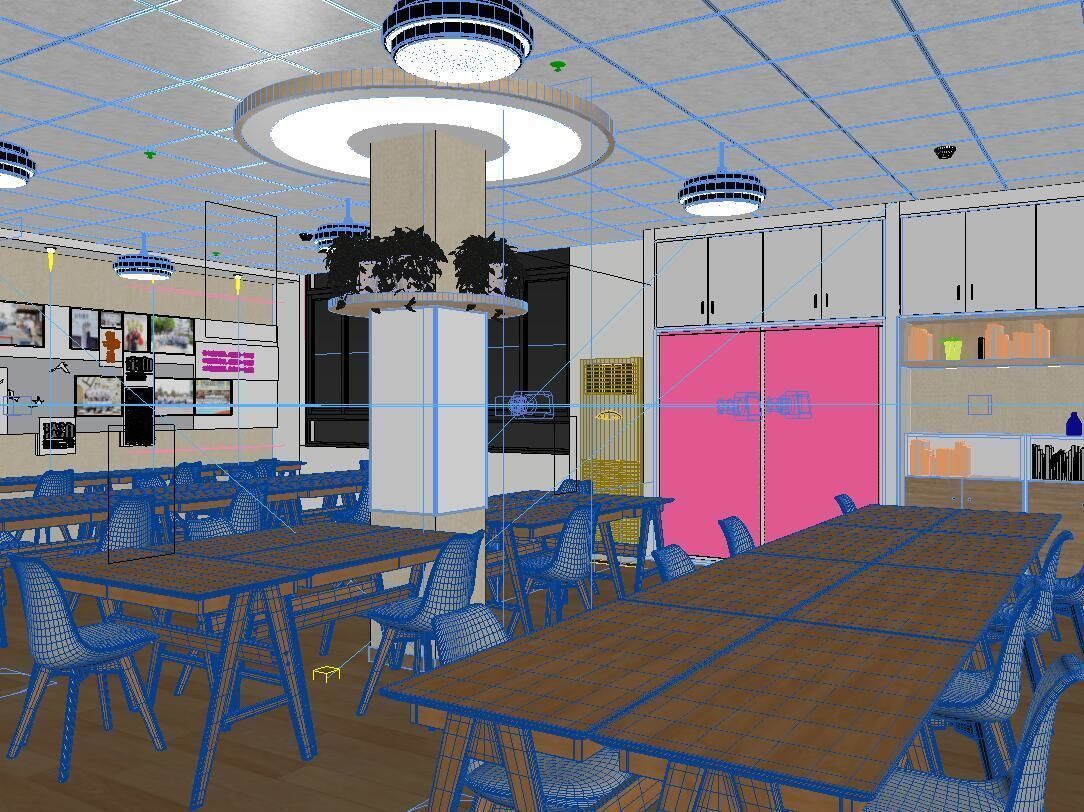indoor scene 3D model | CGTrader