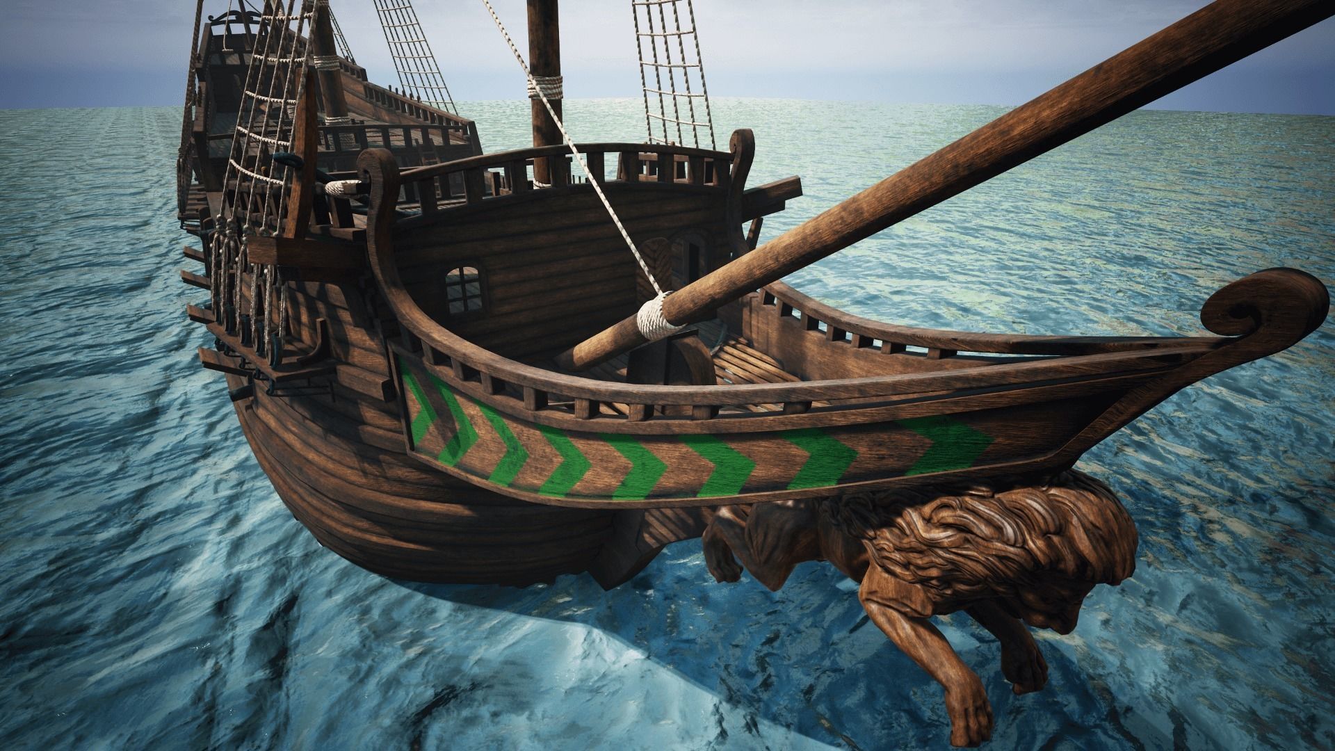 3D model Roter Lowe Galleon VR / AR / low-poly | CGTrader