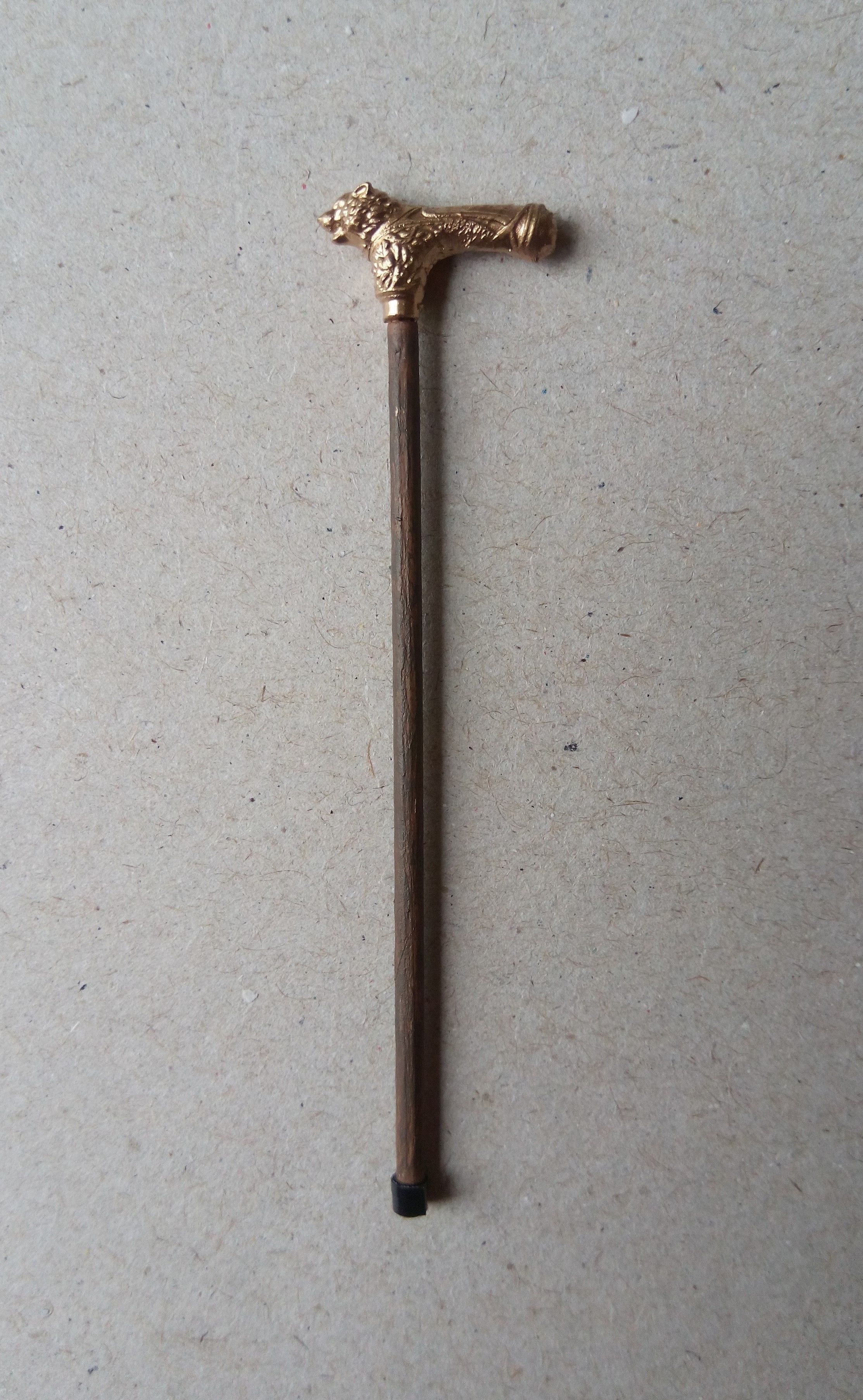 Dolls House Miniature Walking Cane 12th Scale 3D model 3D printable ...