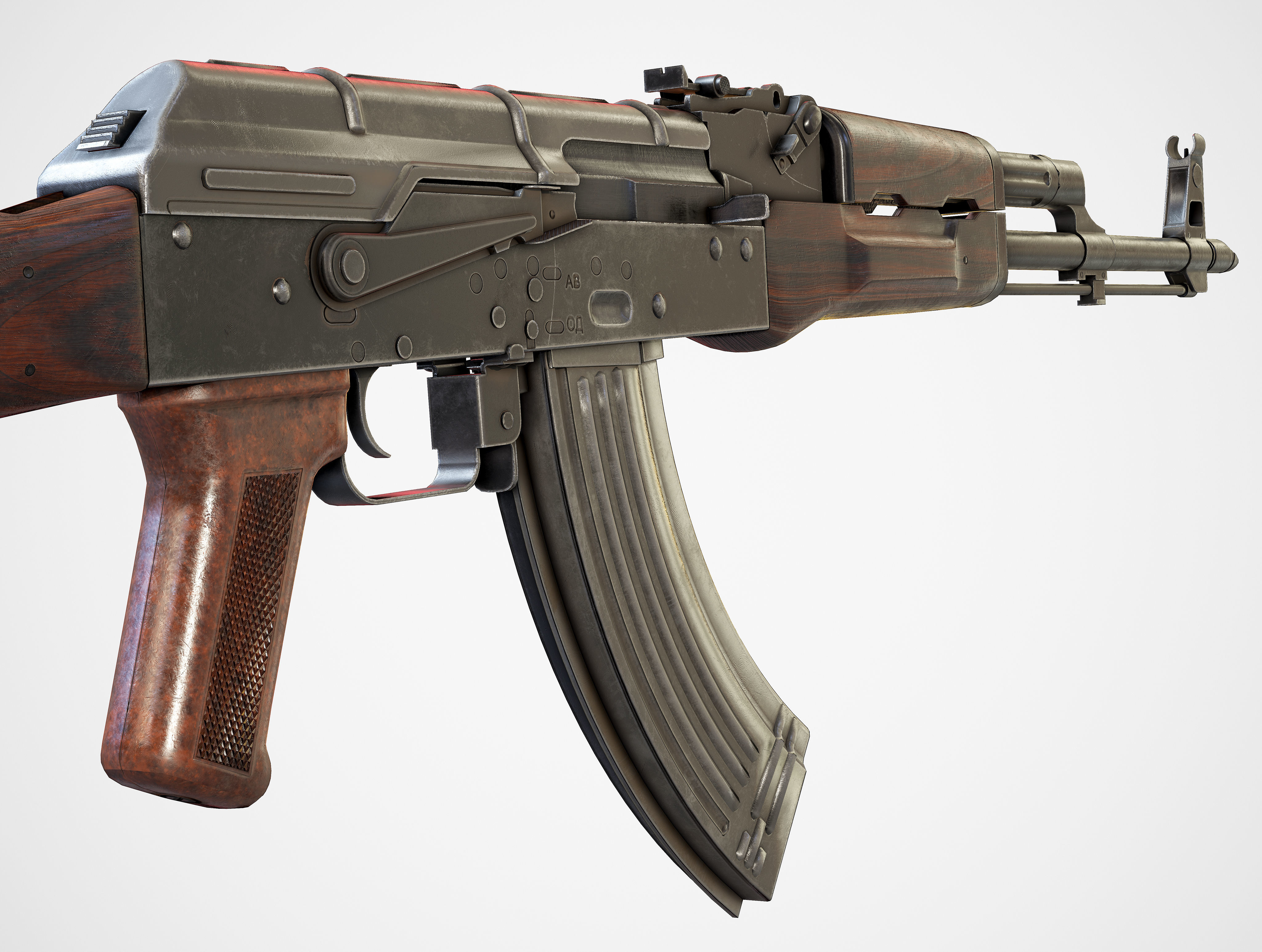 3D model AK-47 VR / AR / low-poly | CGTrader