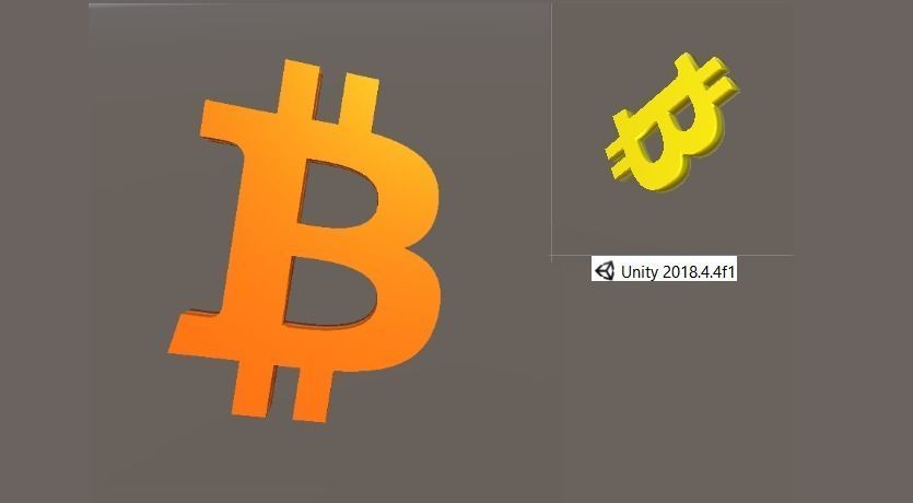 BTC logo 3D model 3D model | CGTrader