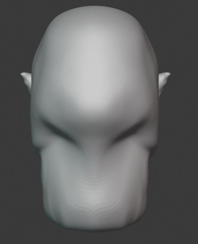 Male Orc Head free 3D model | CGTrader