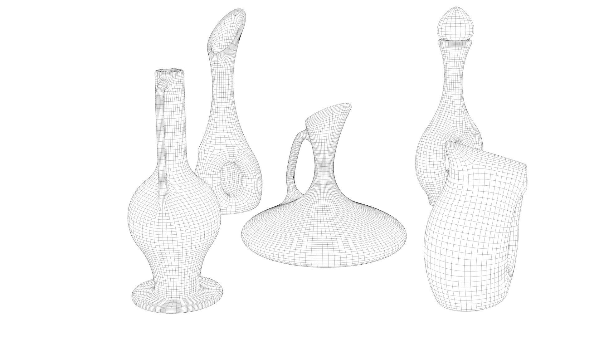 Water pitcher 3D model | CGTrader