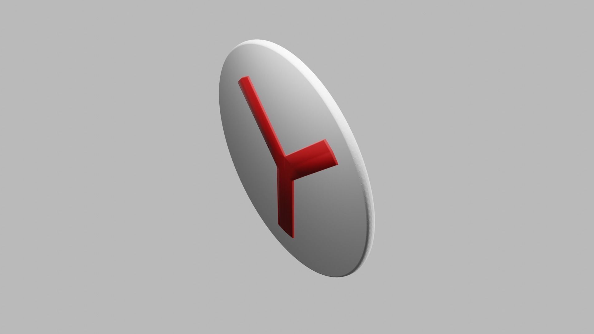 Yandex 3D logo 3D model | CGTrader