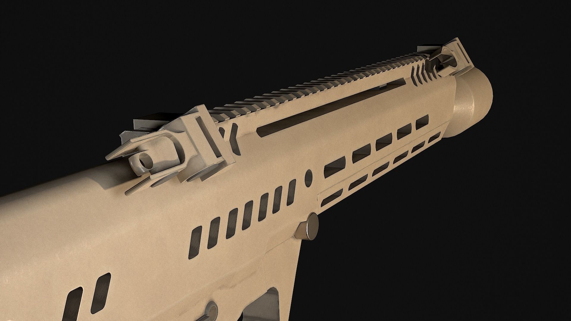 3D model RM227 Assault Rifle VR / AR / low-poly | CGTrader