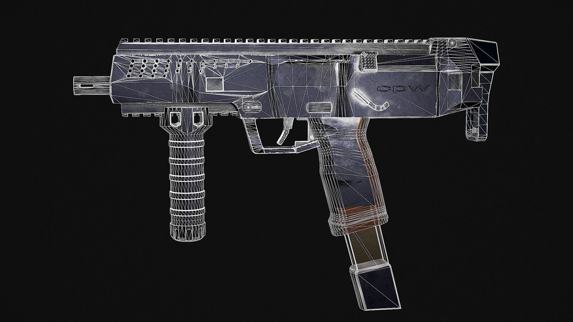 ST Kinetics CPW SMG free VR / AR / low-poly 3D model | CGTrader