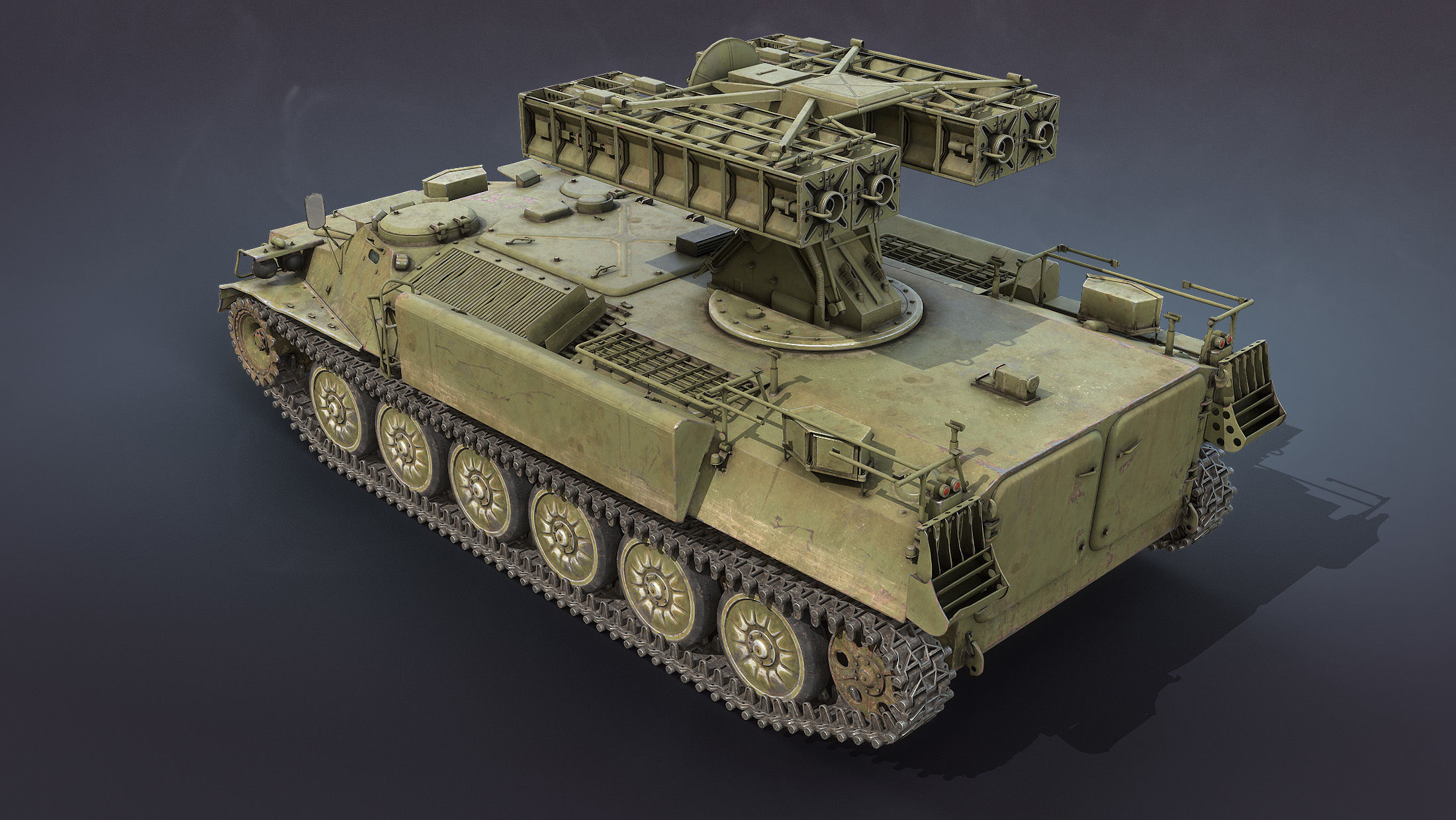 3D model 9K35 Strela-10 or SA-13 Gopher VR / AR / low-poly | CGTrader