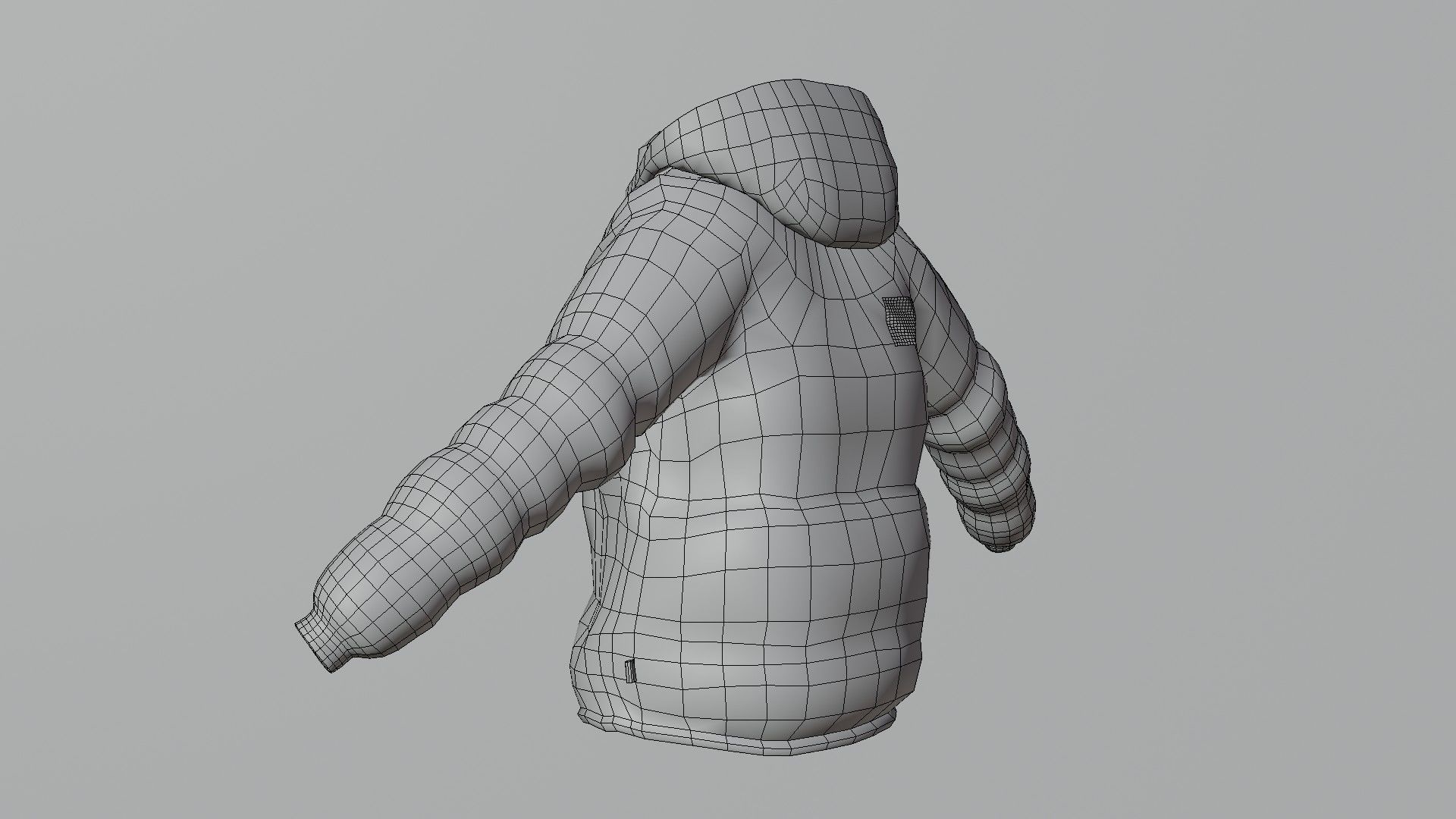 3D model goku drip - jacket - low poly VR / AR / low-poly | CGTrader