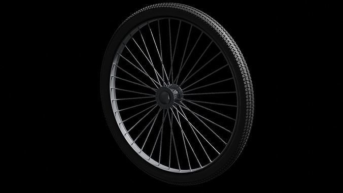Bicycle Wheel 3D model | CGTrader