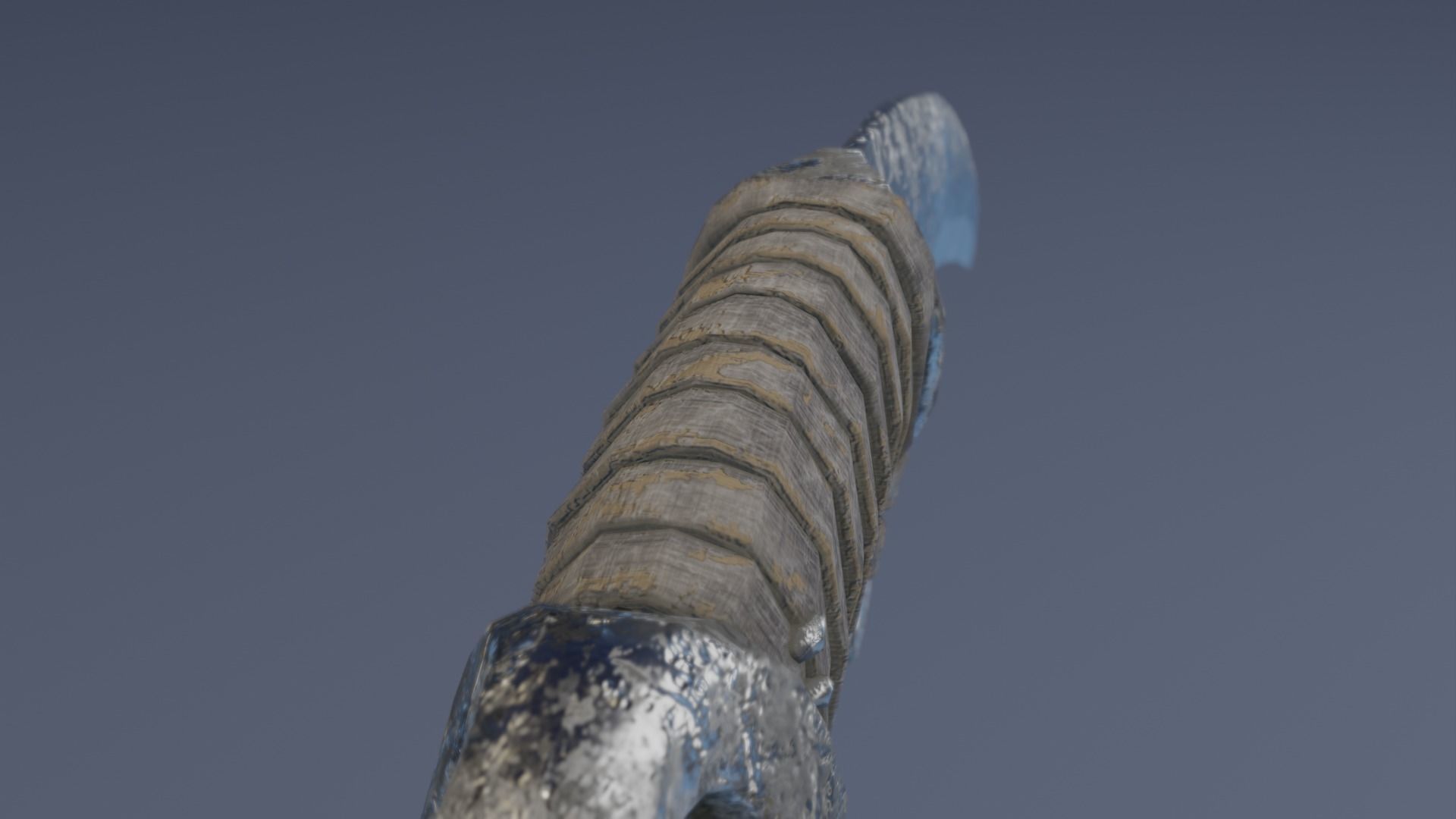 3D model The raven dagger PBR Low-poly Game ready VR / AR / low-poly ...