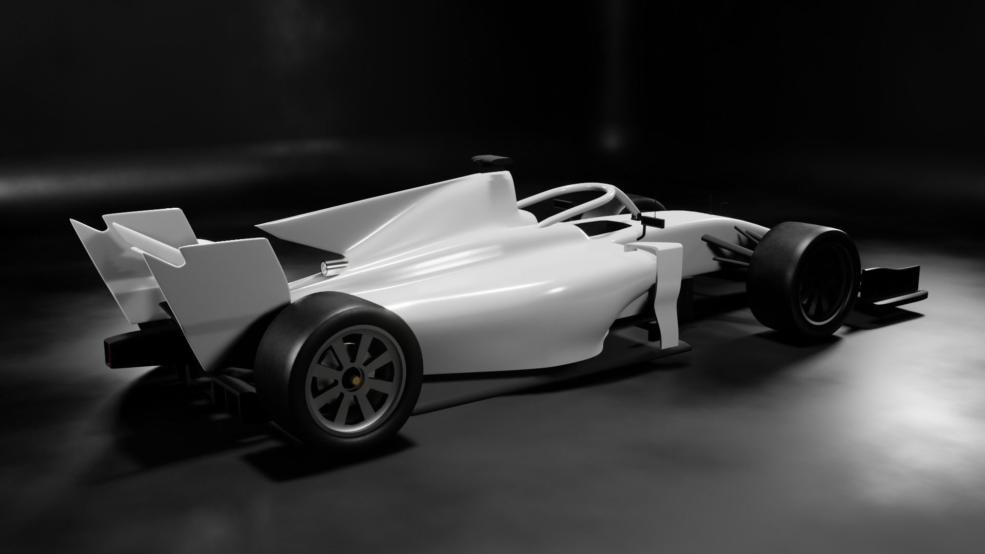 Formula 2 Car High Poly 3D model | CGTrader