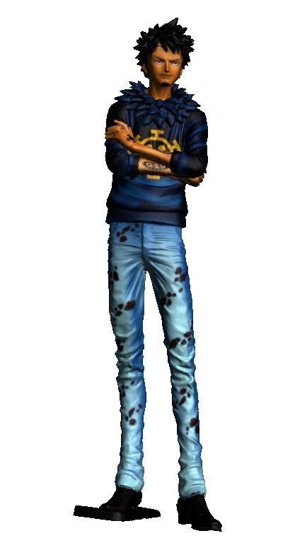 OnePiece Figures 3 3D model | CGTrader