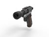 Heavy Blaster pistol DT-12 from Star Wars A New Hope 1977 3D model ...