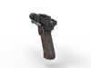 Heavy Blaster pistol DT-12 from Star Wars A New Hope 1977 3D model ...