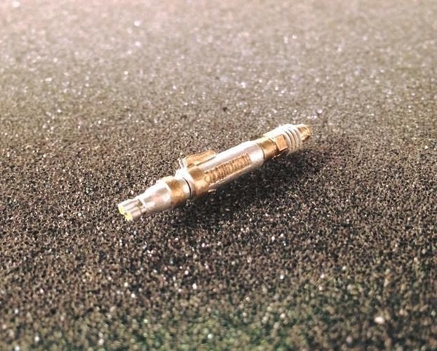 Doctor Who Masters Laser Screwdriver Replica Miniature 3D model 3D ...