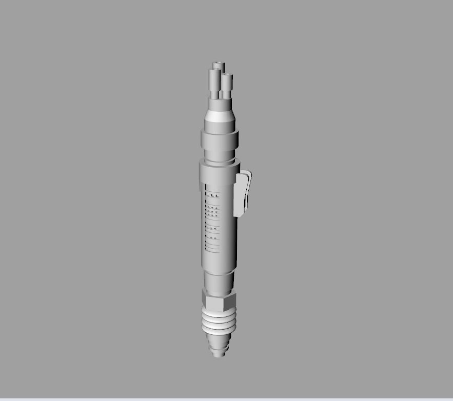 Doctor Who TARDIS tool sonic accessory pack prop replicas 3D Model ...