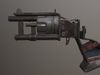 3D model Post apocalyptic revolver VR / AR / low-poly | CGTrader