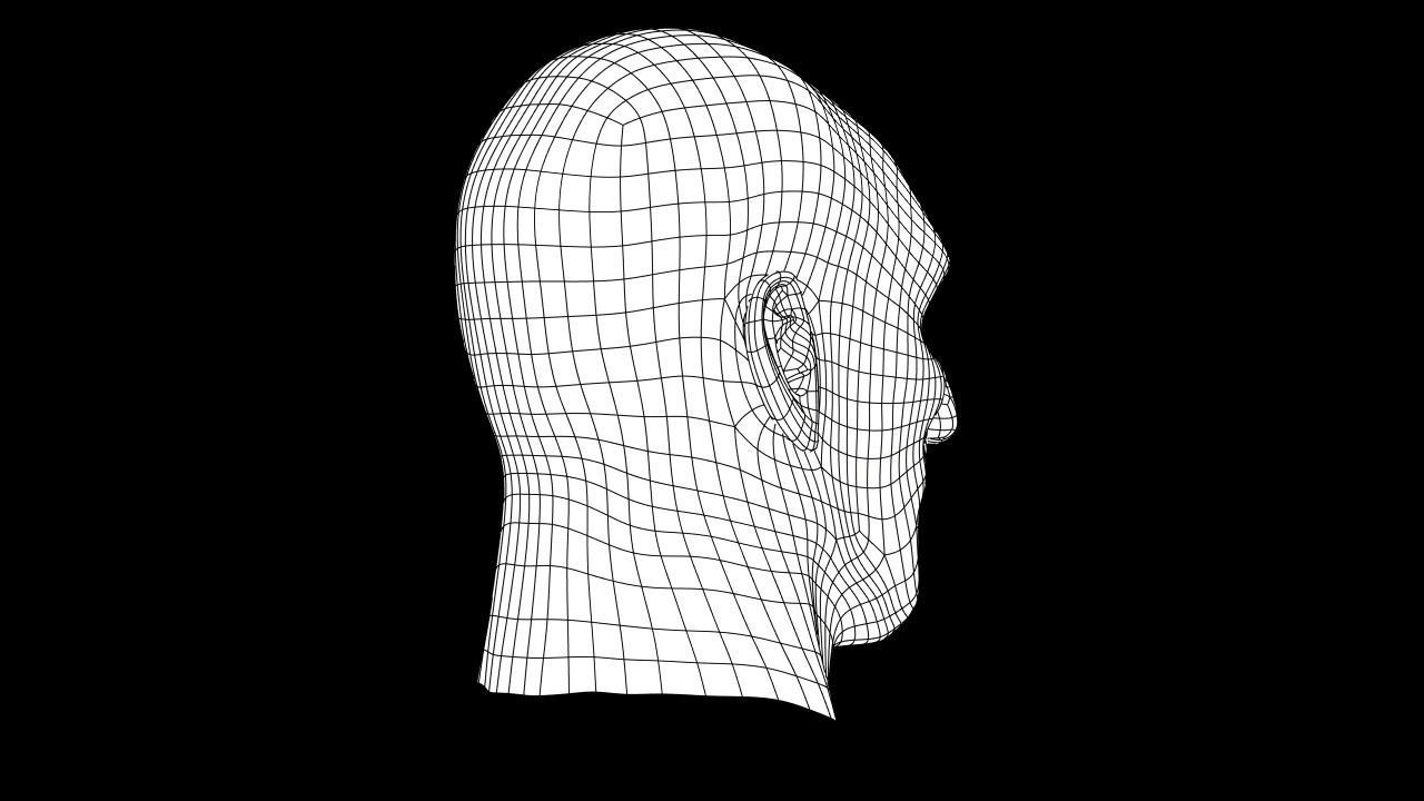 patrick stewart 3d model low poly high quality free VR / AR / low-poly ...